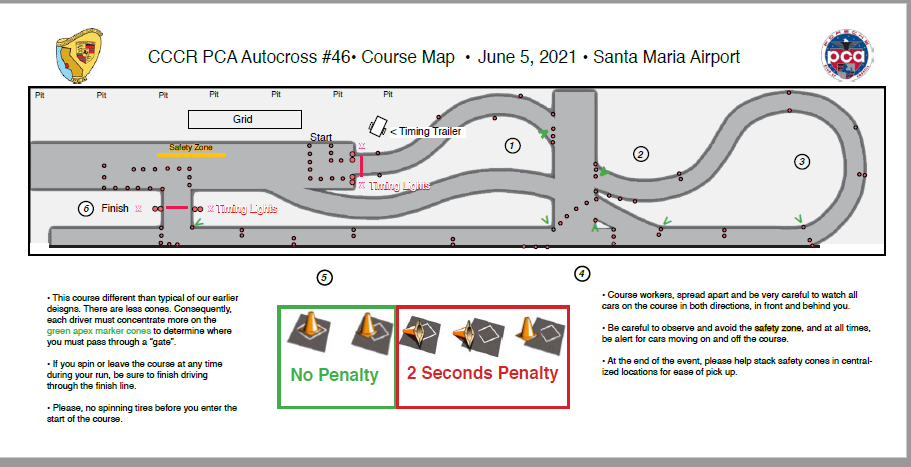 AX #46 Track Map!!! - Porsche Club of America – California Central ...
